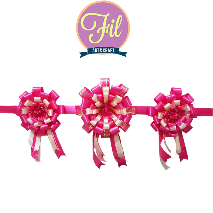 Jual Pita Peresmian / Gunting Pita / Pita Opening / Pita Satin / Pink ...