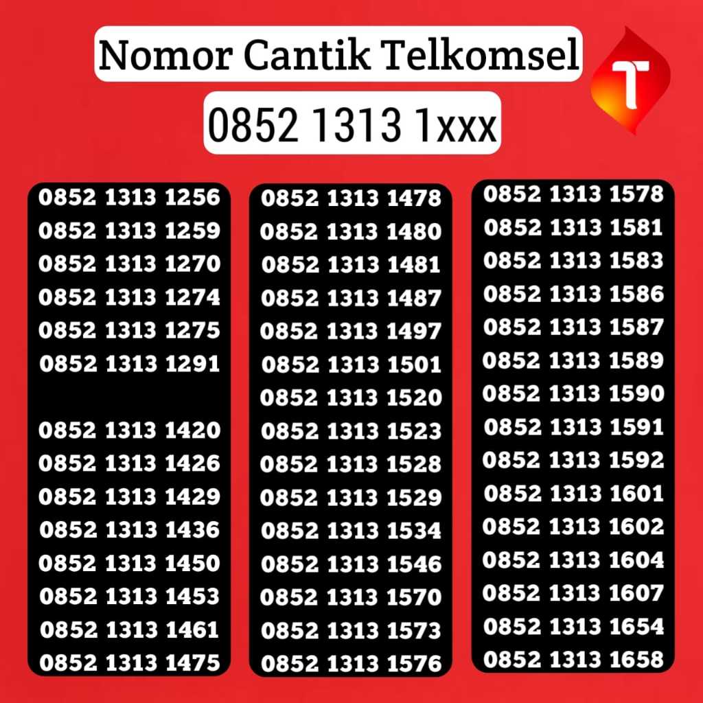 Jual Nomor Cantik Telkomsel Simpati ABAB CDCD Kartu AS AABB CCDD rapi dan murah 9898 Awalan 0813 ...