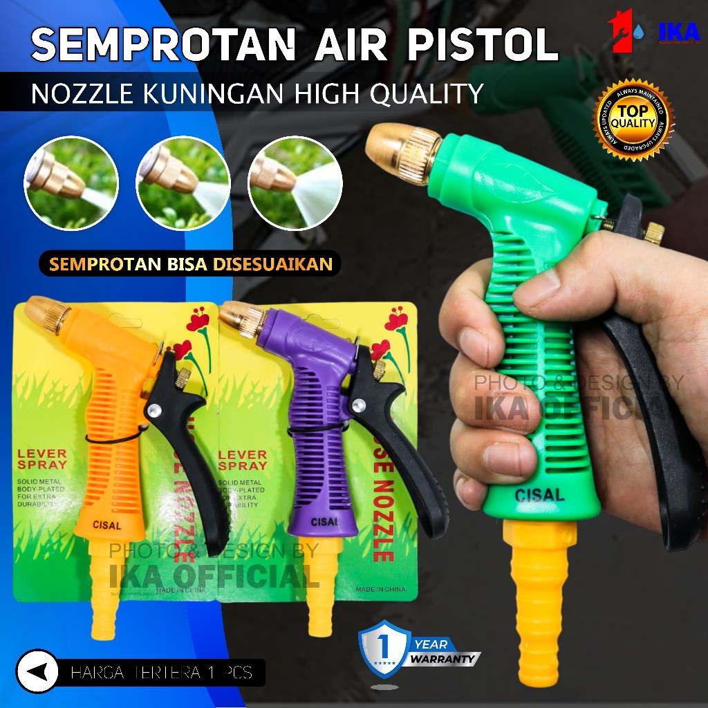 Jual Semprotan air/ hose nozzle/ semprotan taman/ pistol semprotan ...