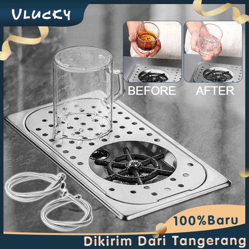 Jual Jug Rinser Glass Rinser Stainless Steel Glass Washer Cleaner Glass ...