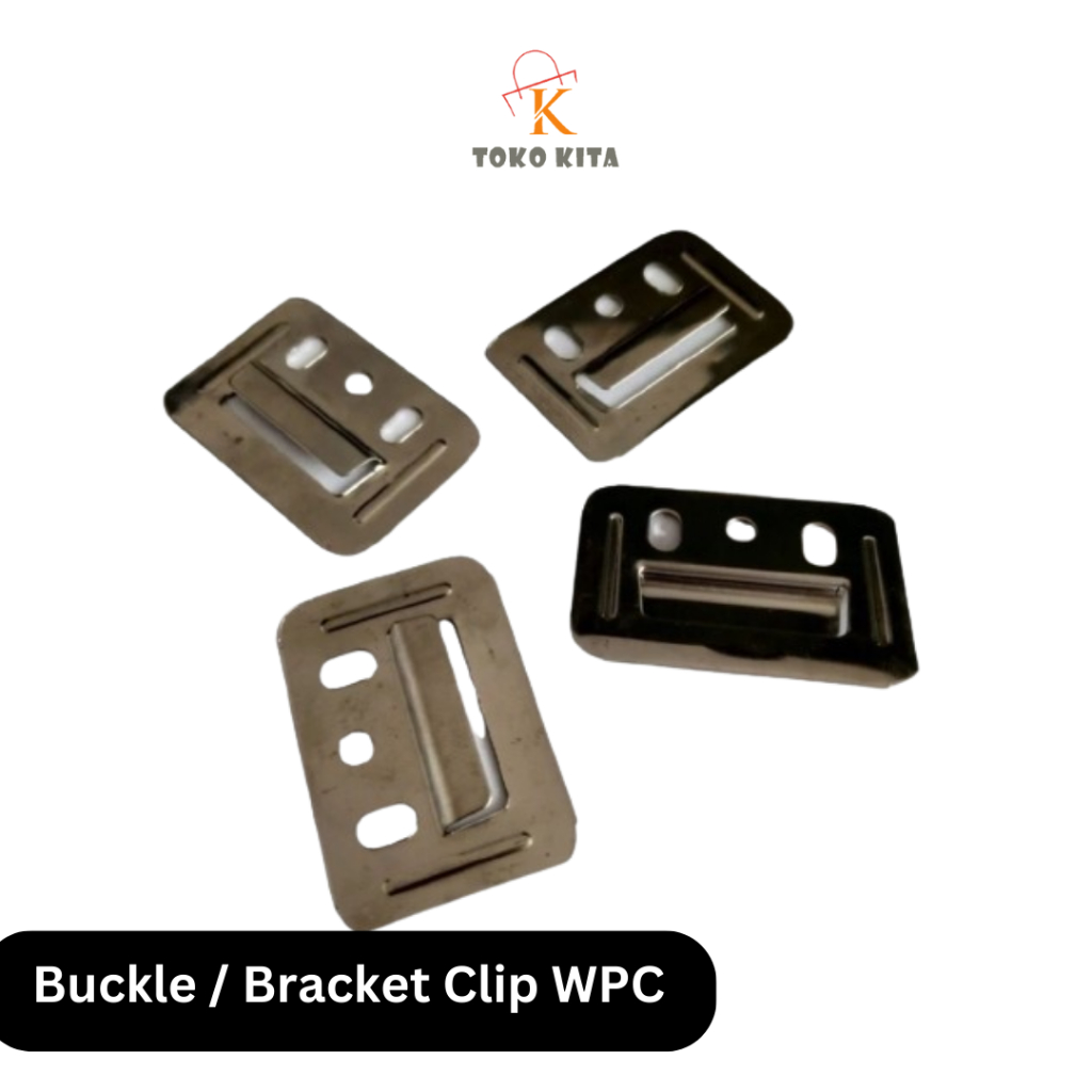 Jual WPC Clip Buckle Wall Panel Bracket Besi Wallpanel Klip | Shopee ...