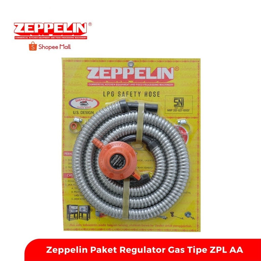 Jual Zeppelin Paket Regulator Gas Tipe ZPL AB | Shopee Indonesia