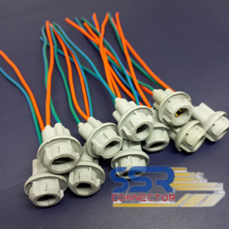Jual SOKET SOCKET KABEL FITING LAMPU SEIN SENJA T10 UNIVERSAL ORIGINAL ...