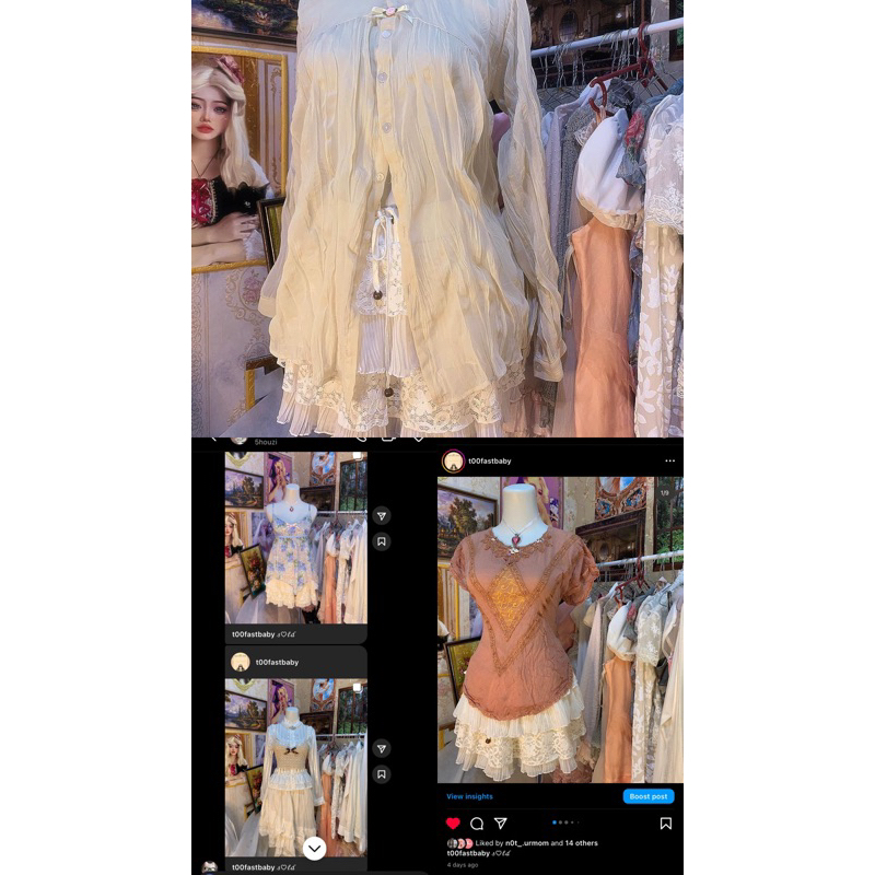 Jual VICTORIAN STYLE, VICTORIAN GOTH, COQUETTE, DOLLETTE, FAIRYCORE ...