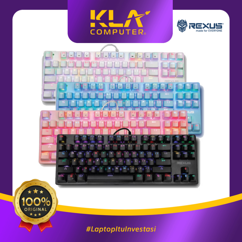Jual Rexus Legionare MX9 TKL RGB Mechanical Gaming Keyboard | Shopee ...