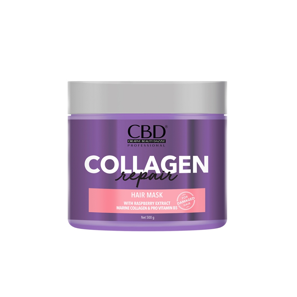 Jual CBD Collagen Repair Hair Mask 500gr | Shopee Indonesia
