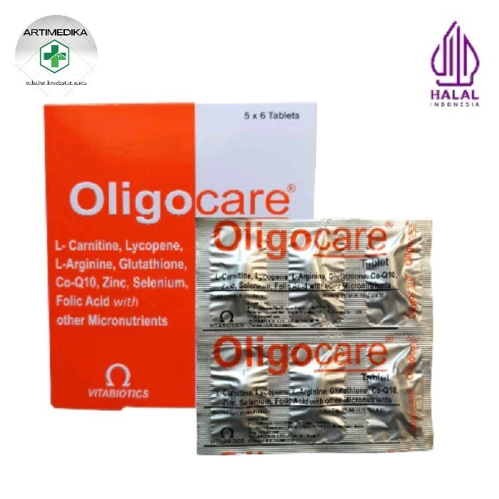 Jual Oligocare Strip - Suplemen Pria (1 strip isi 6 tablet) | Shopee ...