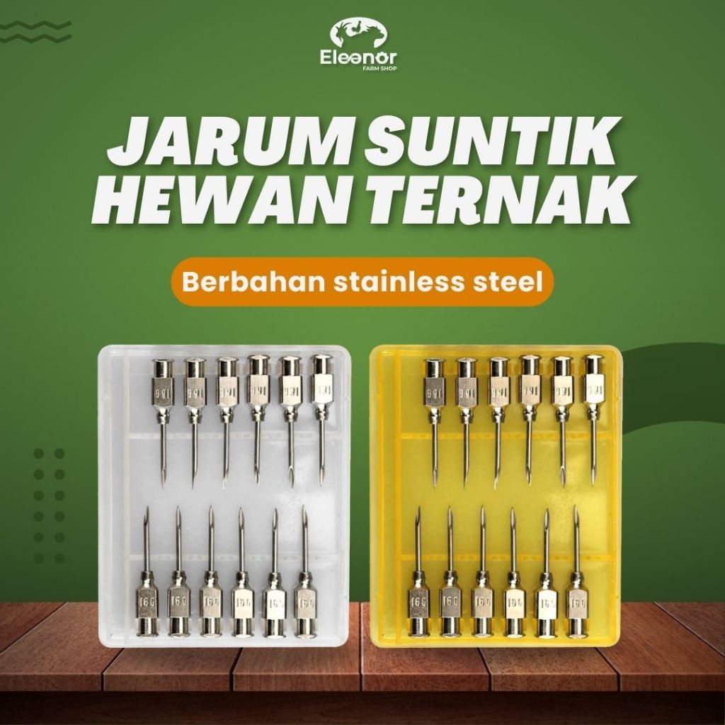 Jual Jarum Suntik Hewan Ternak Vaksin Ayam Unggas Kambing Domba Sapi ...