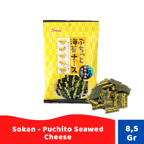 Jual Sokan - Puchitto Seaweed Cheese / Camilan Nori Kering | Shopee ...