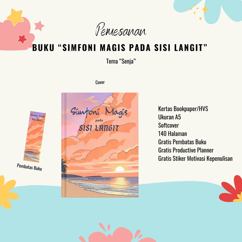 Jual Buku “Simfoni Magis pada Sisi Langit” - Tema Senja Buku 2 | Shopee Indonesia