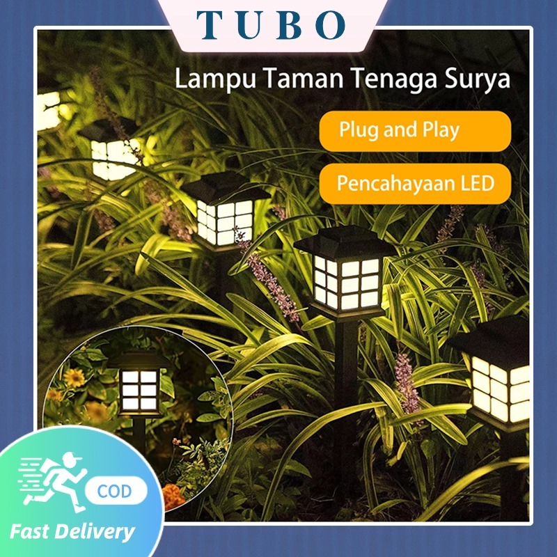 Jual Lampu rumput luar matahari, dekorasi taman halaman, villa rumah ...