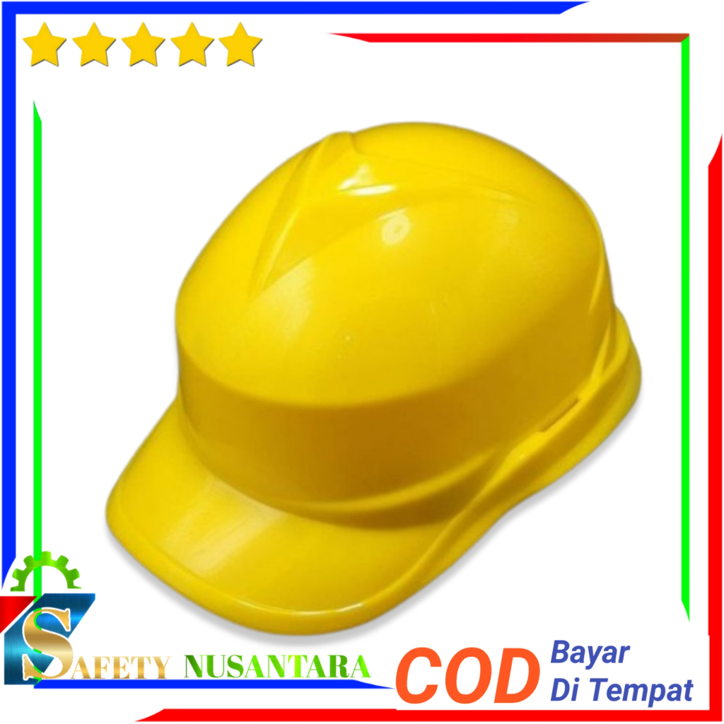 Jual Helm Safety Proyek SNI Arrowhead A1 Kuning Lengkap Inner Fastrack ...