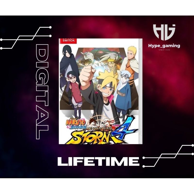 Jual Naruto Shippuden Ultimate Ninja Storm 4 Switch Digital | Shopee Indonesia