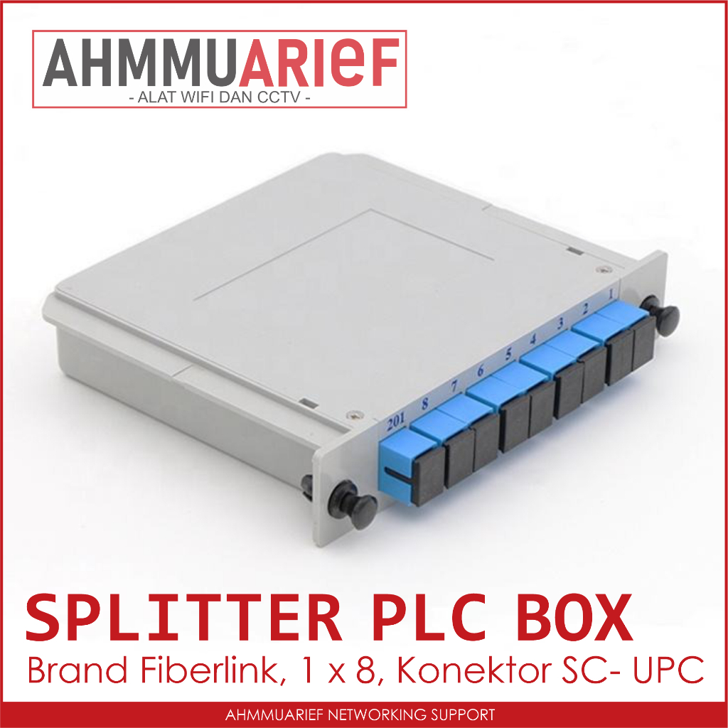 Jual Passive Splitter Plc Box 1x8 1 8 Cassette Fo Penyambung Fiber