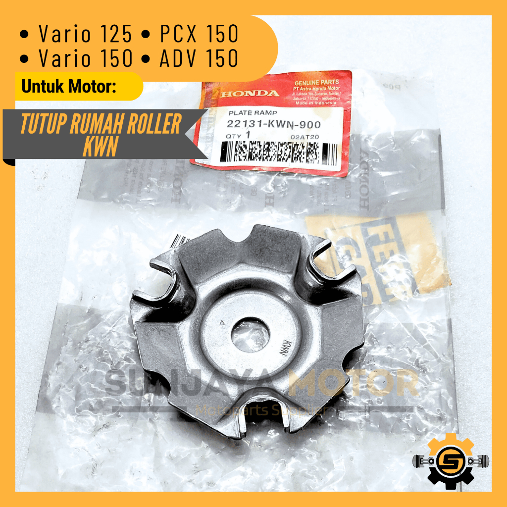 Jual Tutup Variator CVT KWN Tutup Rumah Roller Original Vario 125 ESP ...