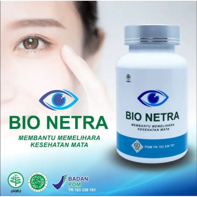 Jual BIO NETRA 100% ASLI ORIGINAL OBAT MATA BIONETRA HERBAL VITAMIN ...