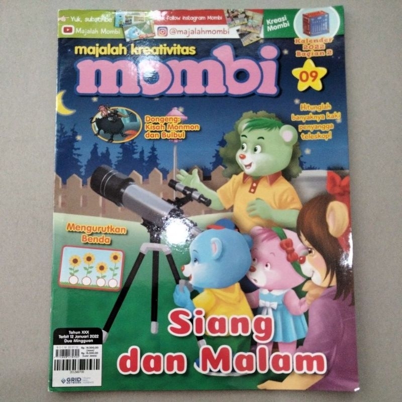 Jual MAJALAH MOMBI EDISI 12 Januari 2022 | Shopee Indonesia