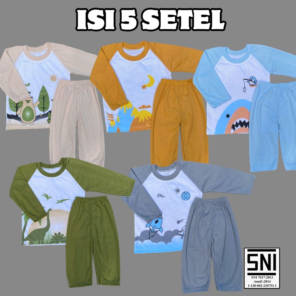 Jual AYAKAN BABY - Isi 5 Setel Baju Lengan Panjang Setelan Baju Tidur ... Jual AYAKAN BABY - Isi 5 Setel Baju Lengan Panjang Setelan Baju Tidur ...