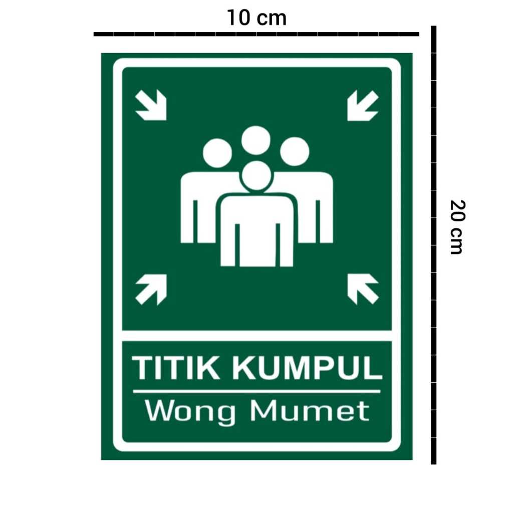 Jual Stiker Titik Kumpul Wong Tulus / Titik Kumpul Wong Mumet Printing ...