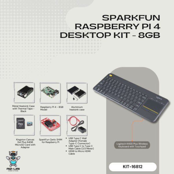 Jual SparkFun Raspberry Pi 4 Desktop Kit 8GB Berkualitas | Shopee Indonesia