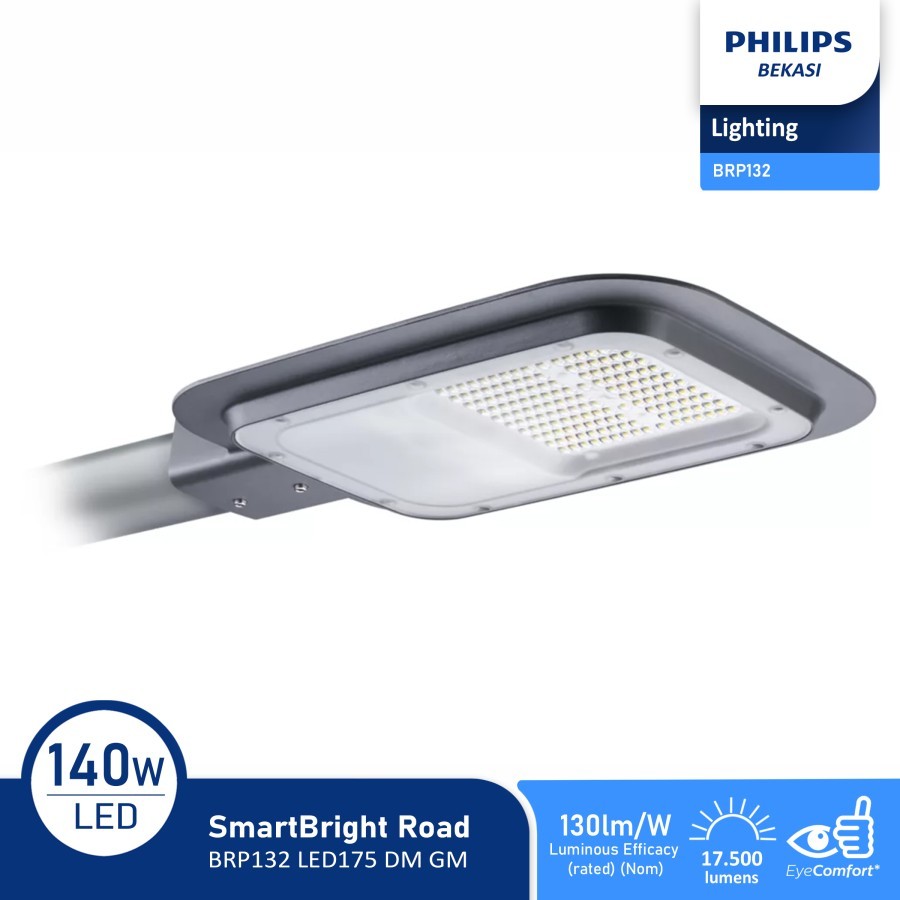 Jual Lampu Jalan LED Philips BRP132 LED175 NW/CW 140W 220-240V DM GM ...