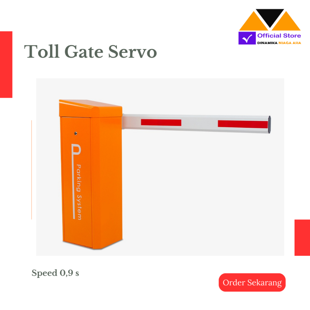 Jual Barrier Gate Toll Seri BG70 Servo Palang Pintu Toll Speed 0,9s ...