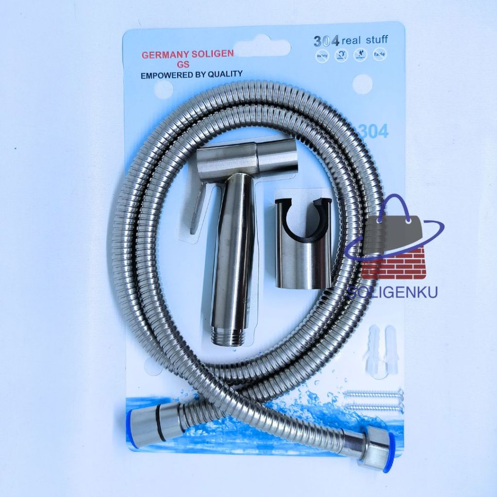 Jual Jet Shower Soligen SUS 304 Kloset Jet Shower Kamar Mandi Semprotan Toilet Duduk Jet wasser ...