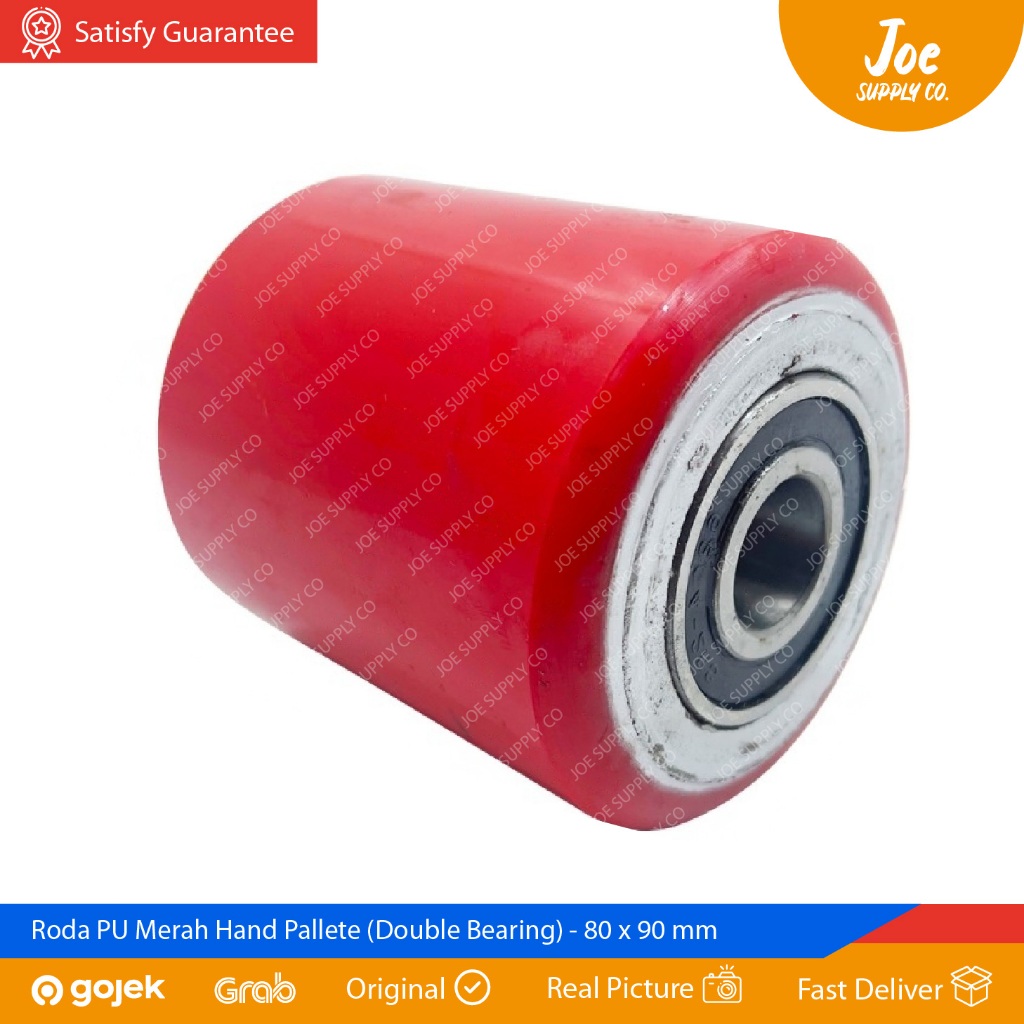 Jual Roda Hand Pallet Lift PU 80 x 100mm Double Bearing Palet | Shopee ...