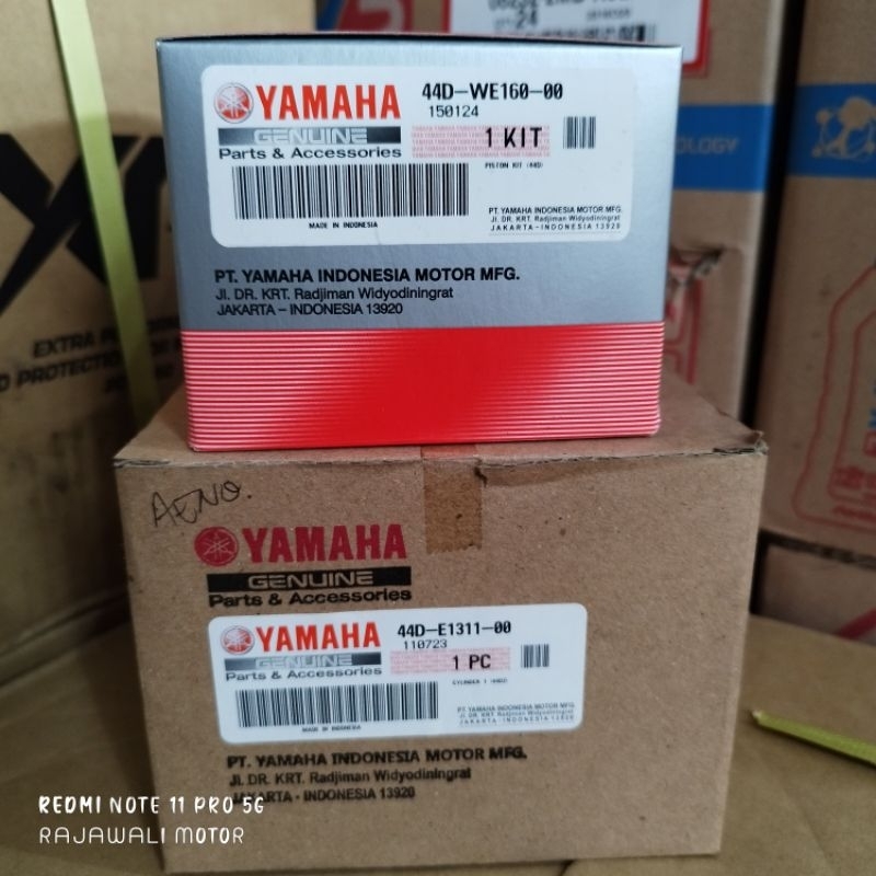 Jual 44D-E1311-00 & 44D-WE160+00 blok seher set + piston set xeon karbu ...