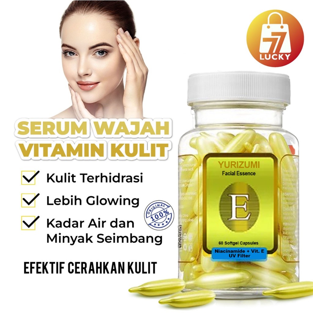 Jual Yurizumi Vitamin E Facial Essence Serum Wajah Anti Aging BPOM ...