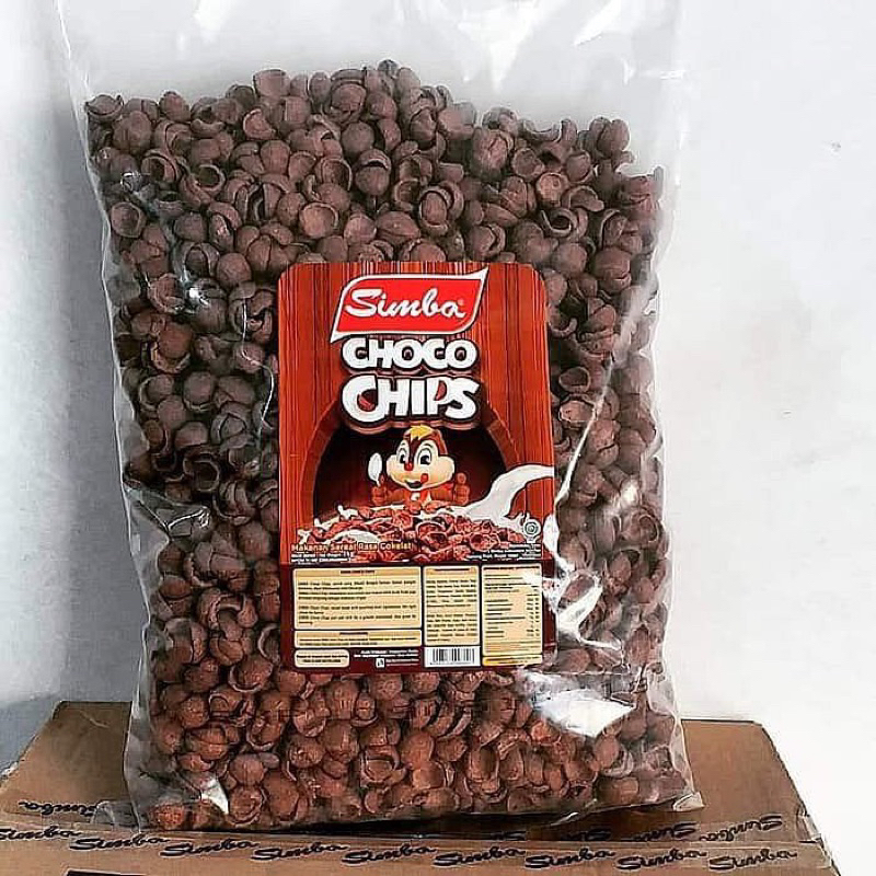 Jual Choco Chips / Choco Crunch / Coco Simba Bulky Richeese Nabati ...
