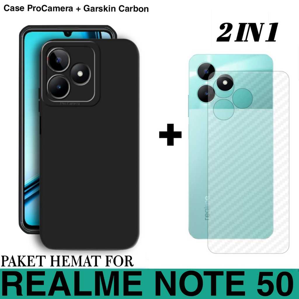 Jual SOFT CASE REALME NOTE 50 CASE LIQUID PRO CAMERA FREE SKIN ...