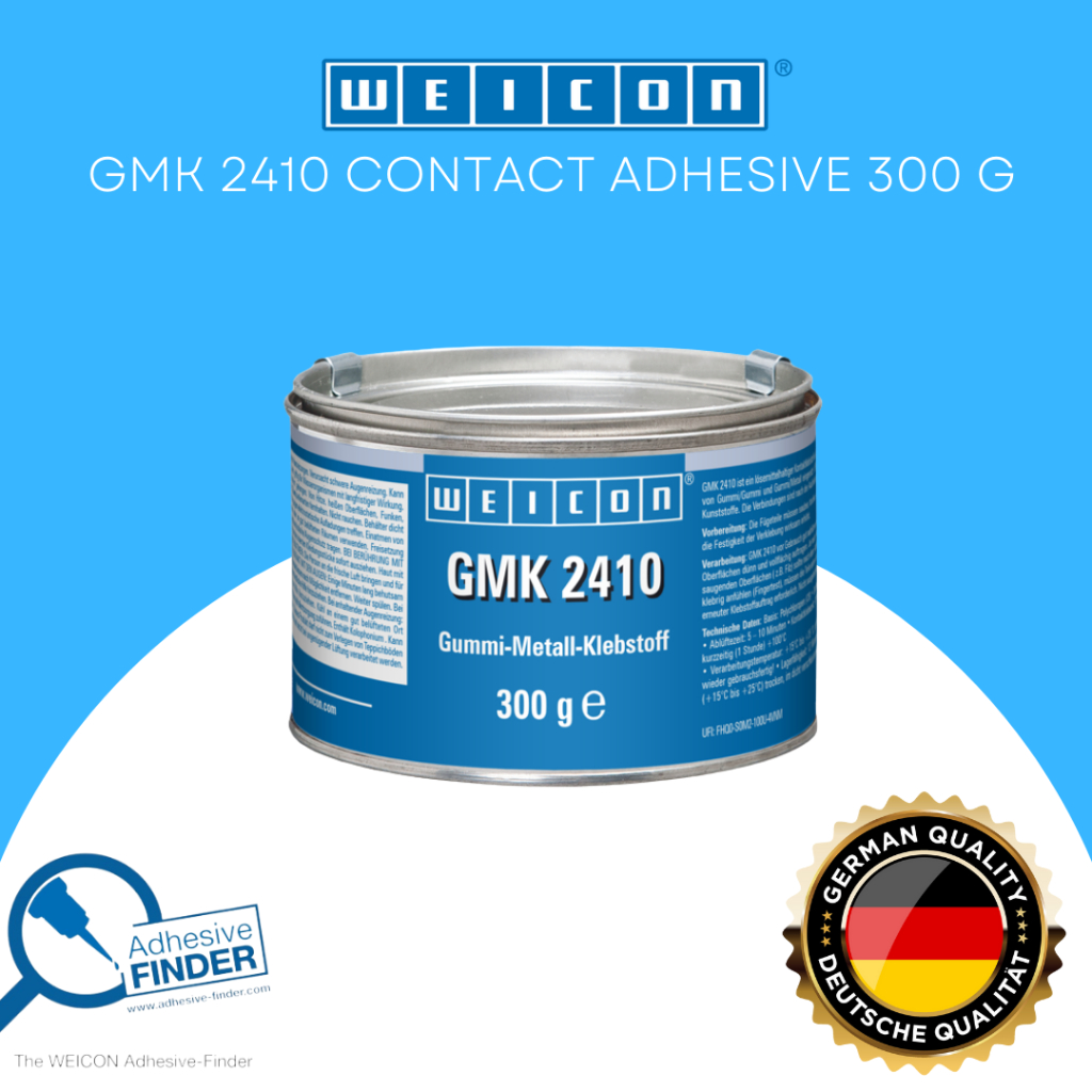 Jual WEICON GMK 2410 Contact Adhesive 300g Lem Perekat Karet Logam | Shopee Indonesia
