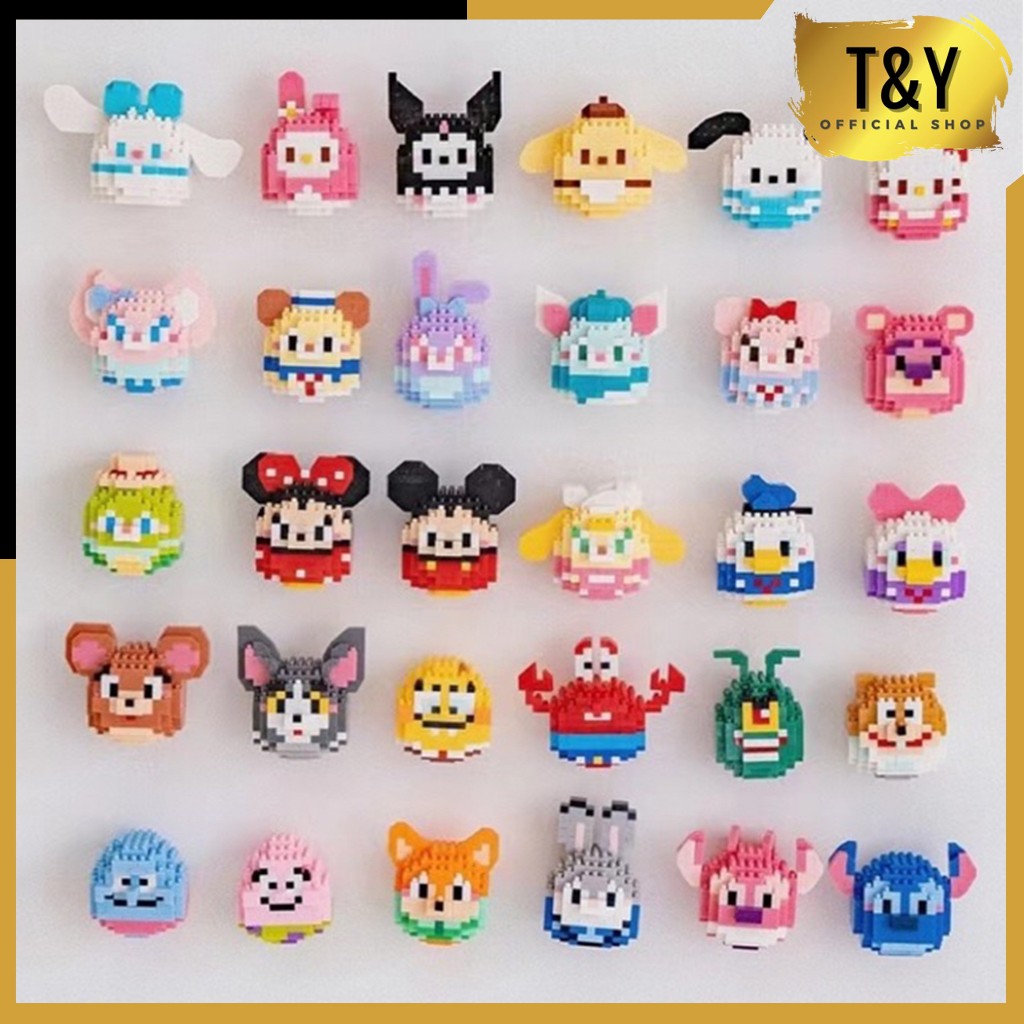 Jual T&Y DAMO EGG Nano Blocks Brick Model Poket Mainan Balok Susun Mini ...