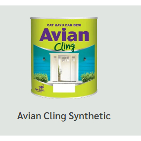 Jual Cat Kayu Besi Avian Synthetic Avian Cling 0.85 lt kaleng 1 kilo ...
