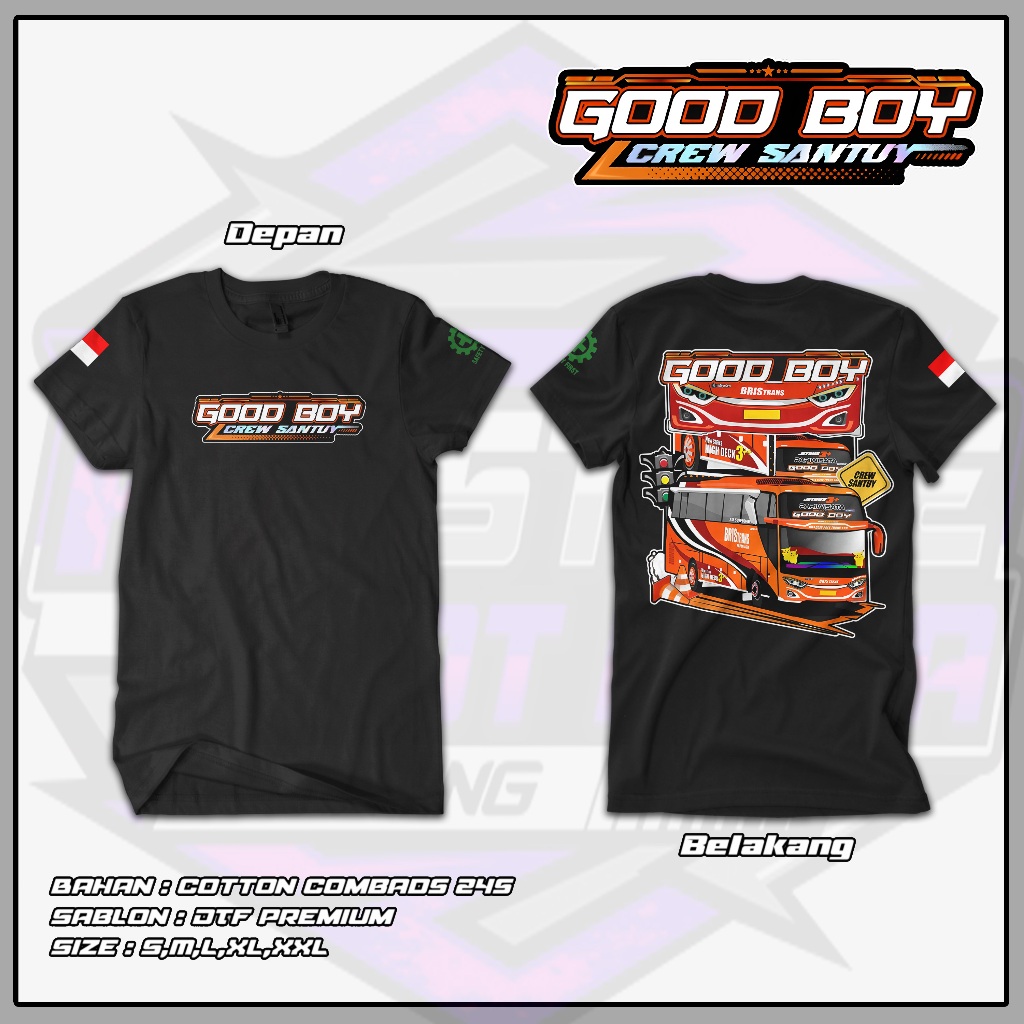 Jual KAOS BUS - KAOS BUS GOOD BOY CREW SANTUY VOL.48 - KAOS BISMANIA ... Jual KAOS BUS - KAOS BUS GOOD BOY CREW SANTUY VOL.48 - KAOS BISMANIA ...