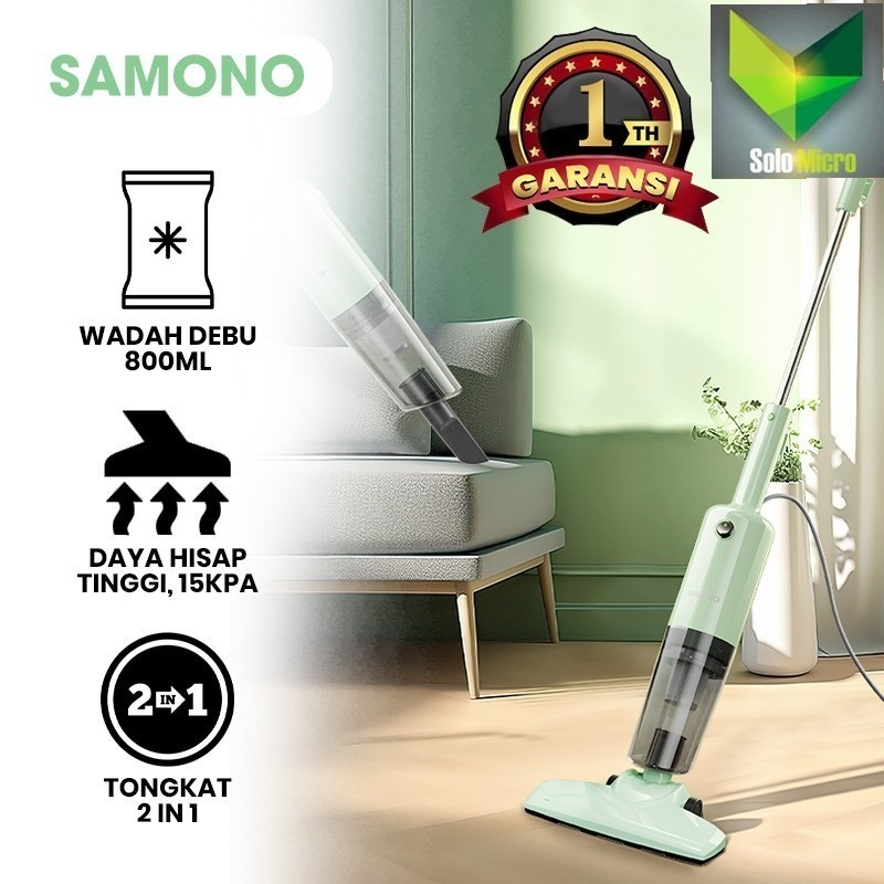 Jual Samono Vacuum Cleaner SW-VCG15 2IN1 SWVCG15 Anti Dust SW VCG15 ...