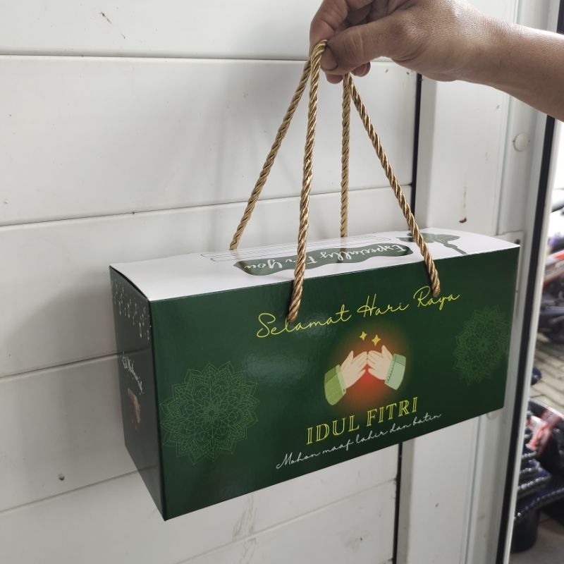 Jual Exclusive Simple one Box Lebaran 3 Jar 600ml Box Lebaran 3 jar ...