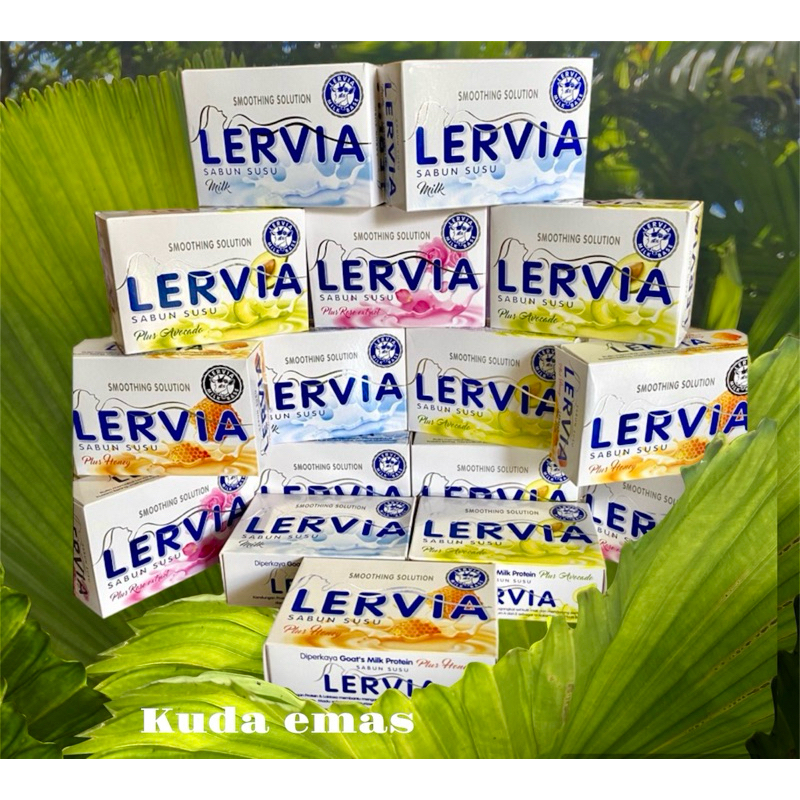 Jual SABUN BATANG LERVIA SUSU BAR SOAP SABUN MANDI SUSU LERVIA 90 GRAM ...