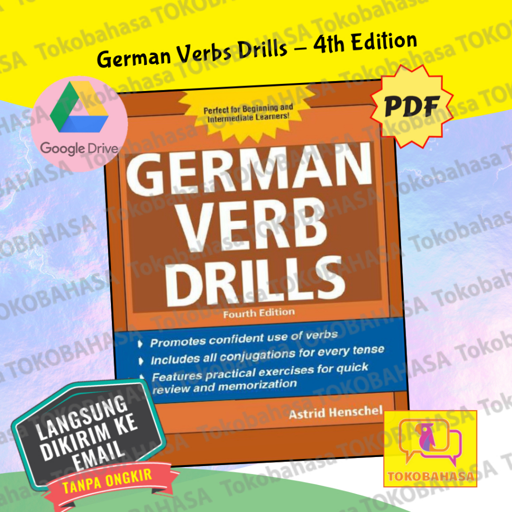 Jual [File] German Verb Drills - 4th Ed | Bahasa Jerman | Shopee Indonesia
