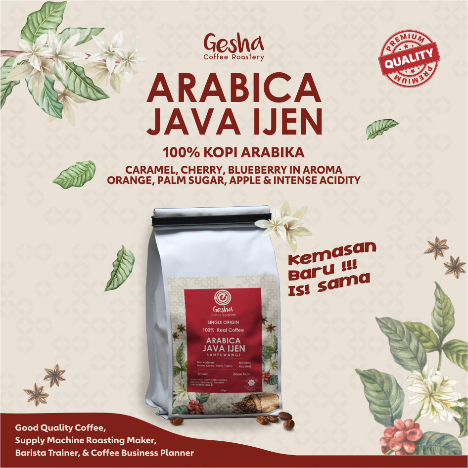 Jual Kopi Arabika Java Ijen - 200gr | Shopee Indonesia