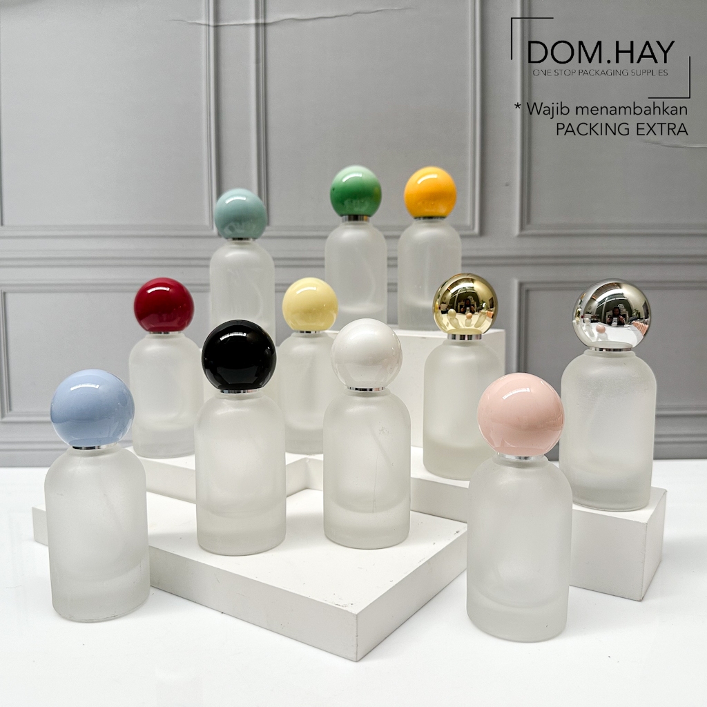 Jual 30ml LBC Ember Bola Botol Parfum Semi Press Kaca Parfume Minyak ...