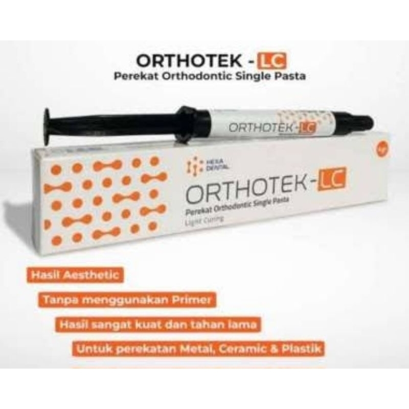 Jual Lem Ortho Bonding Hexa Orthotek LC 4g Lem Perekat behel gigi Hexa Ortho bond | Shopee Indonesia