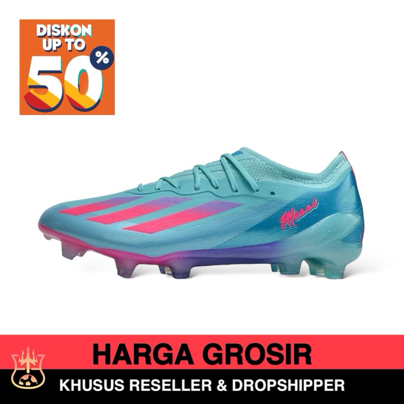 Jual Sepatu Bola Adidas X Crazyfast.1 Messi Lucid Blue FG | Shopee ...