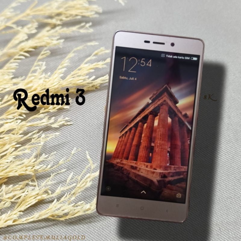 Jual XIAOMI REDMI 3 NORMAL SECOND TINGGAL PAKE | Shopee Indonesia