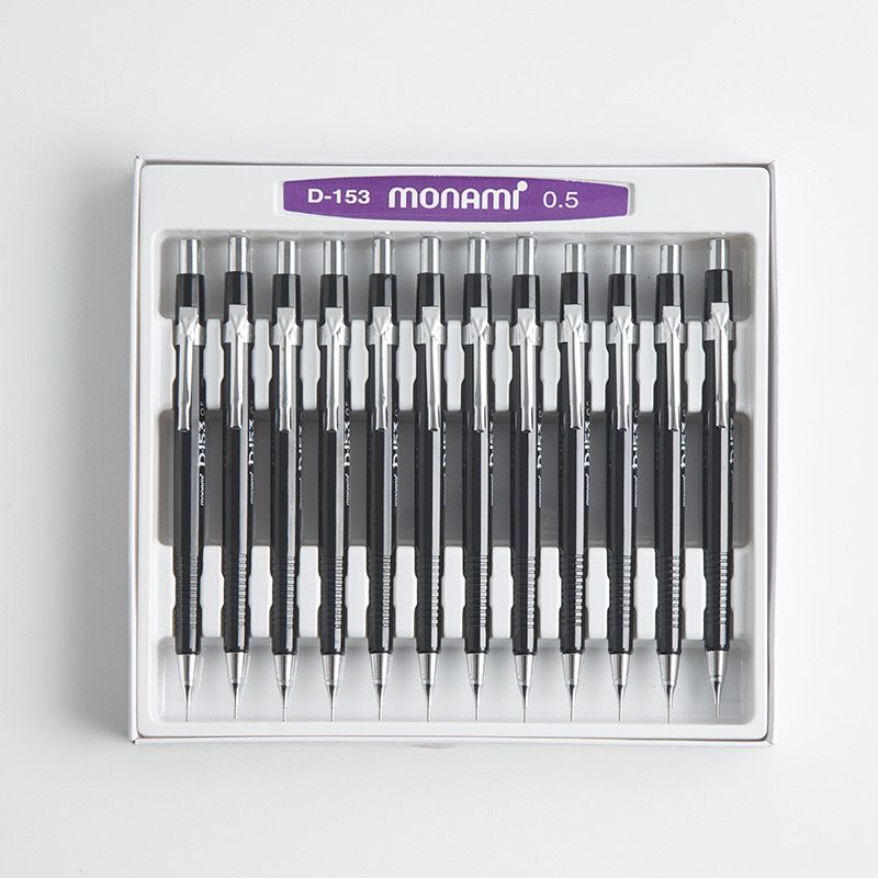 Jual Mechanical Pencil / Pensil Mekanik Monami Korean D-153 0.5mm (satuan) | Shopee Indonesia