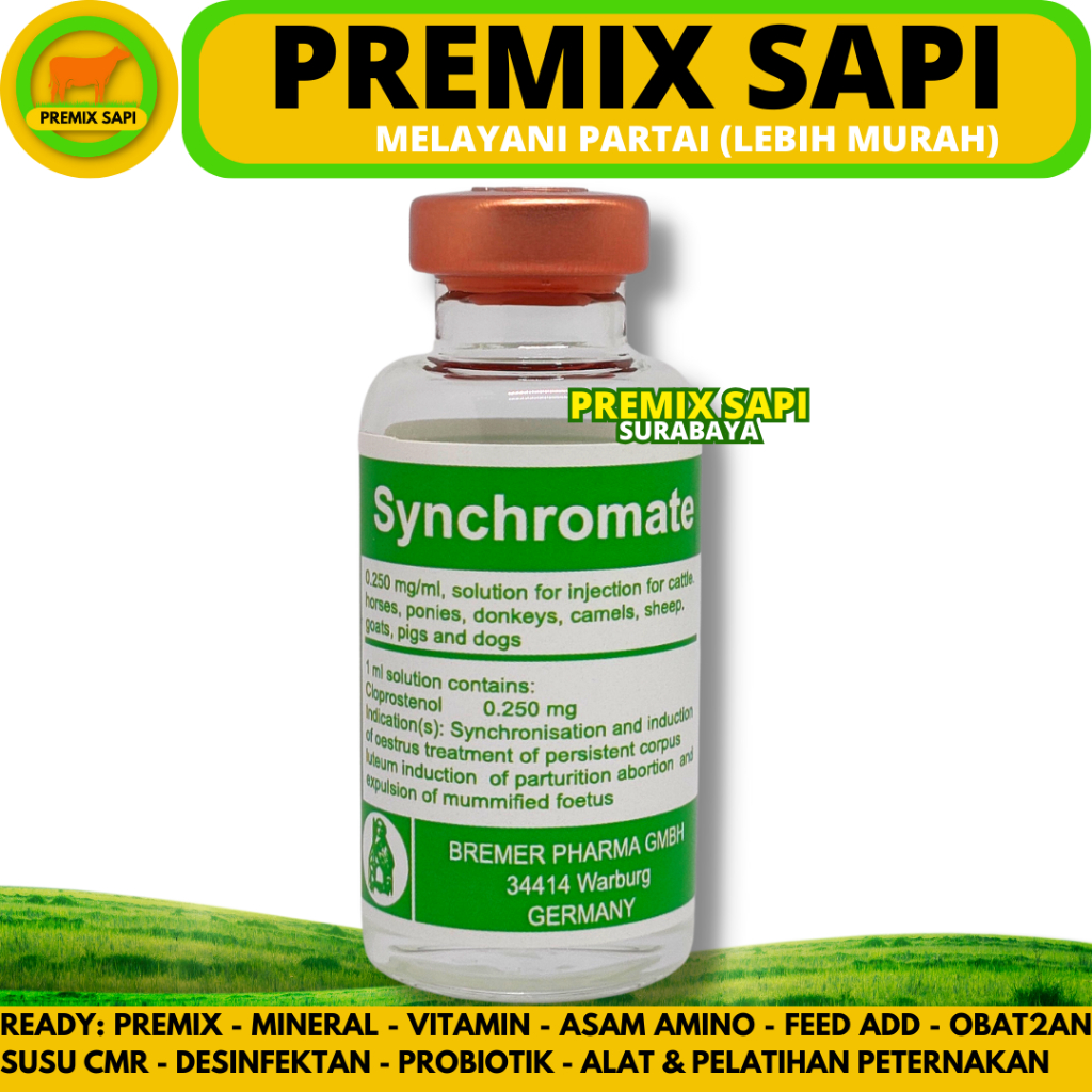 Jual SYNCHROMATE 20ML - Hormon PGF2 untuk Sinkronisasi Estrus ...