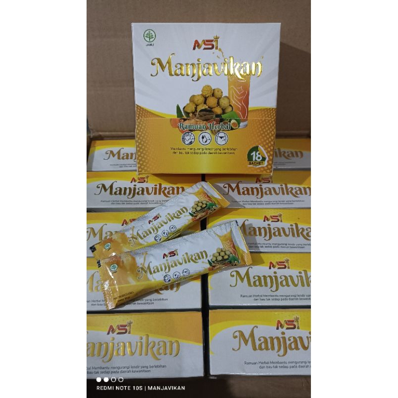 Jual EXP 2026 Manjavikan 1 Box Isi 18 15 Sachet Original MSI Manja ...