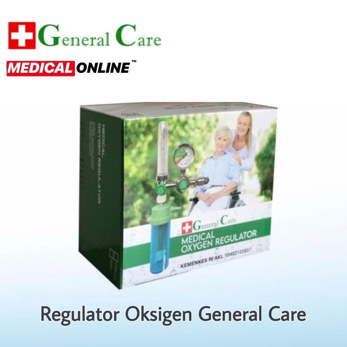 Jual Regulator Oksigen General Care / Regulator Oxygen General Care ...