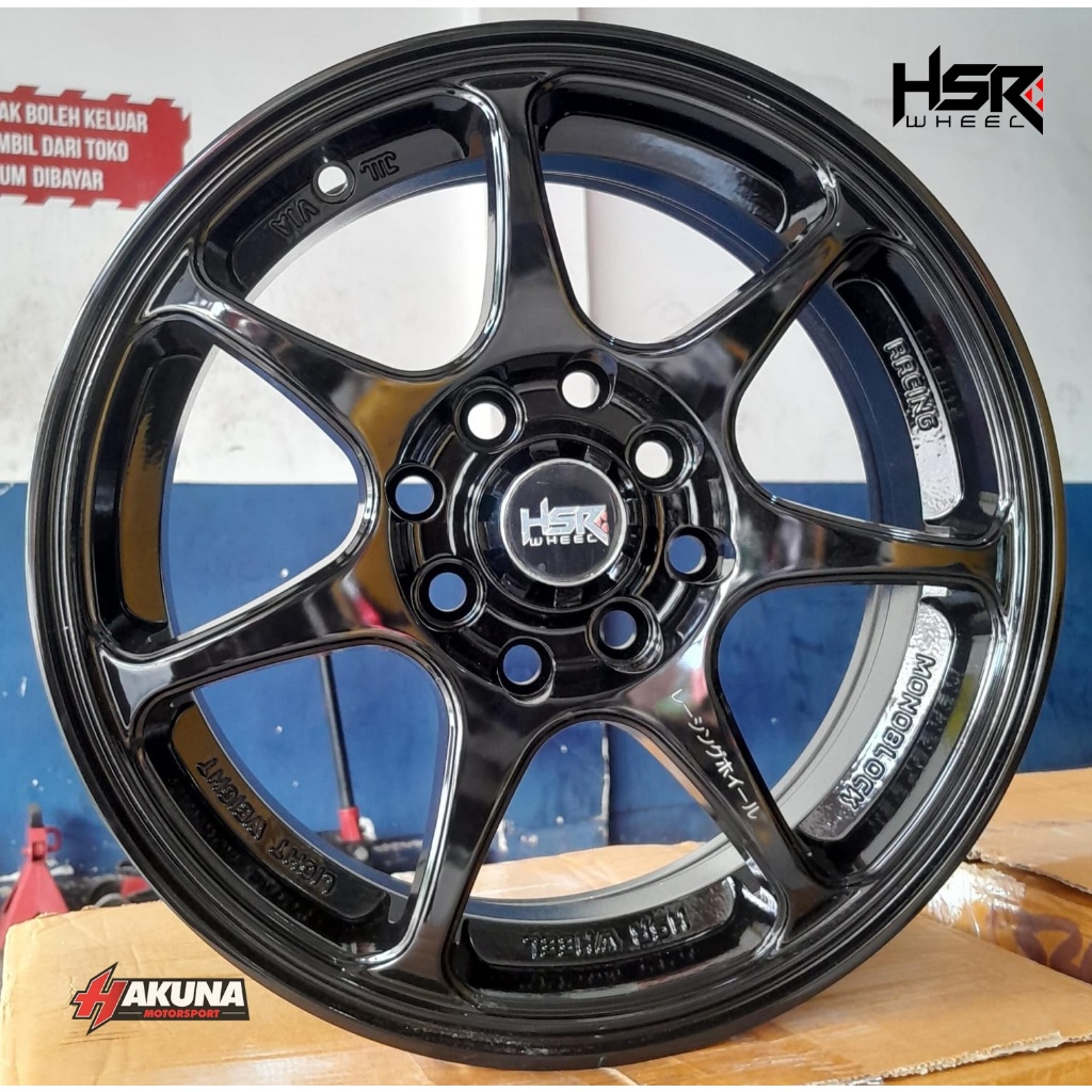 Jual Velg Mobil Racing HSR SEBUNSUTA BOROKO Ring 14 Buat Atoz,Karimun,Estilo,Agya,Ayla Promo ...